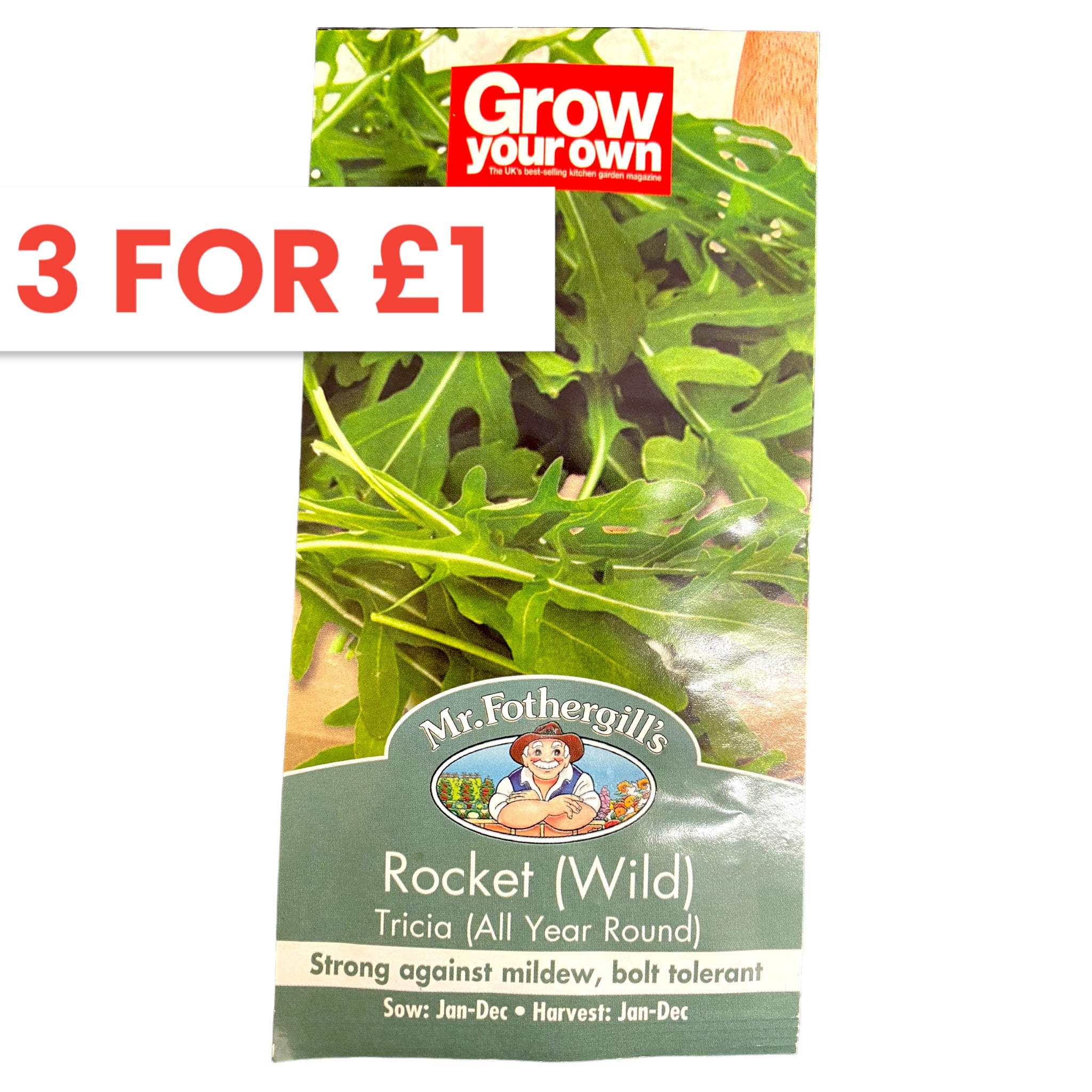 Mr Fothergills Rocket (Wild) Seeds