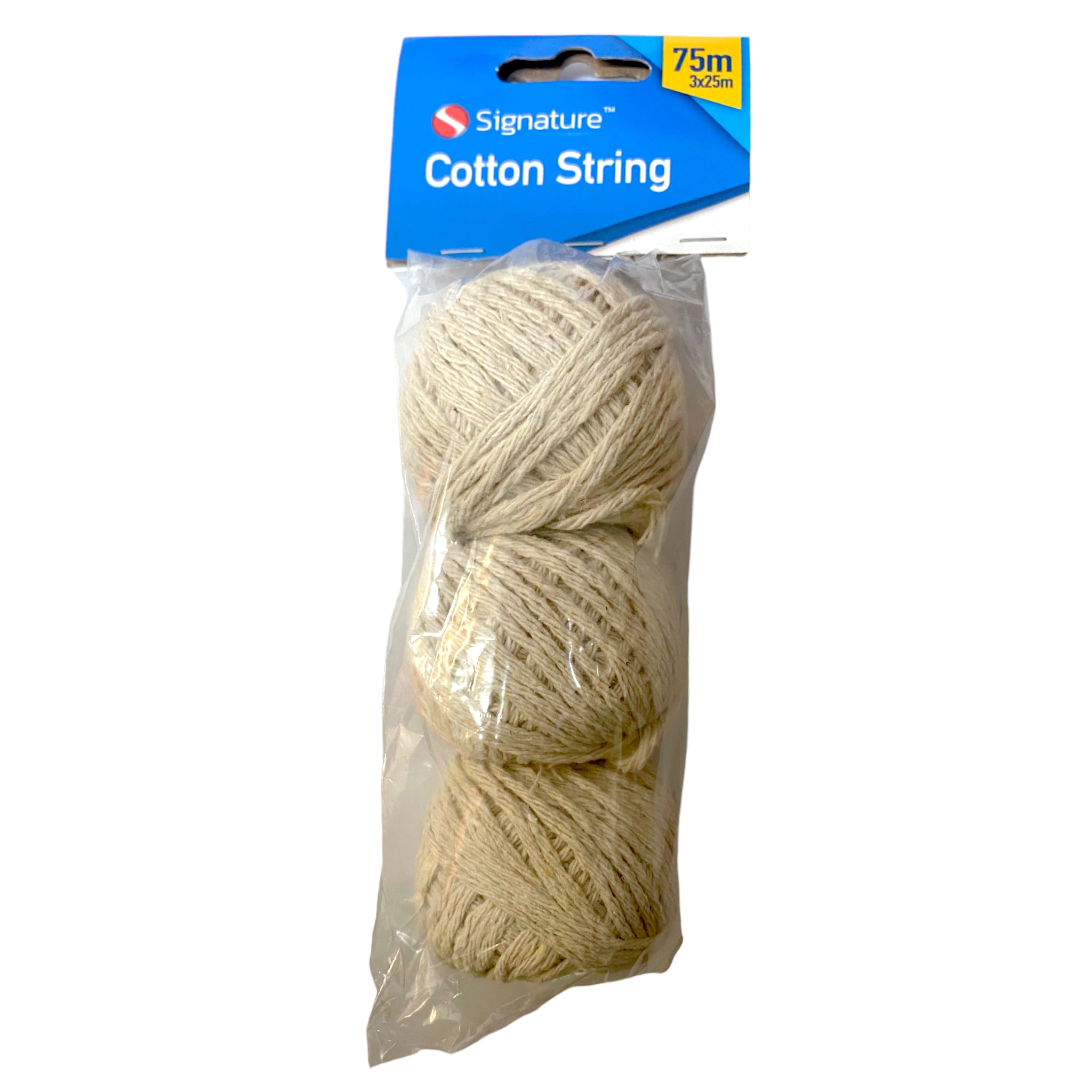 Signature Cotton String 3 x 25m
