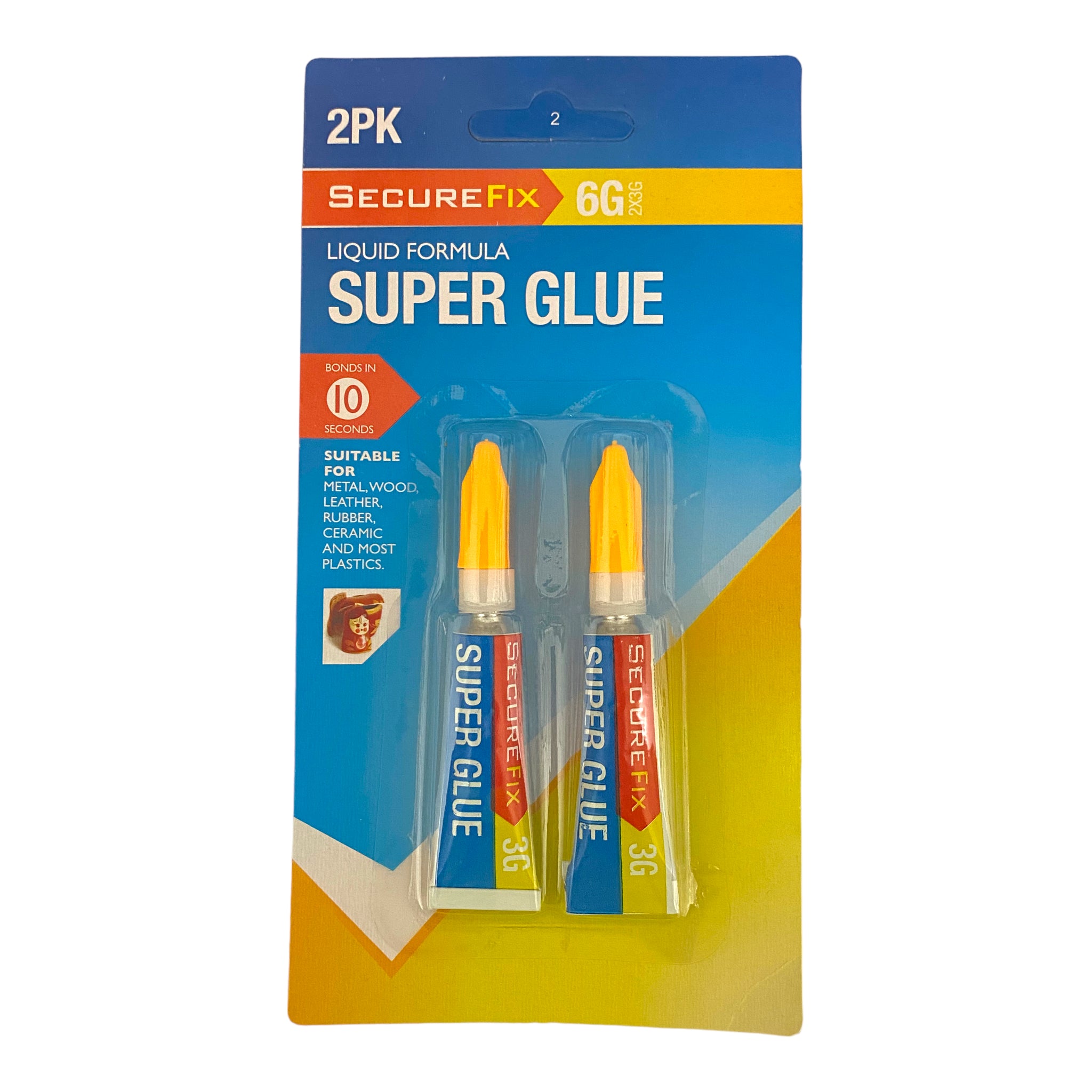 SecureFix Super Glue x 2pk