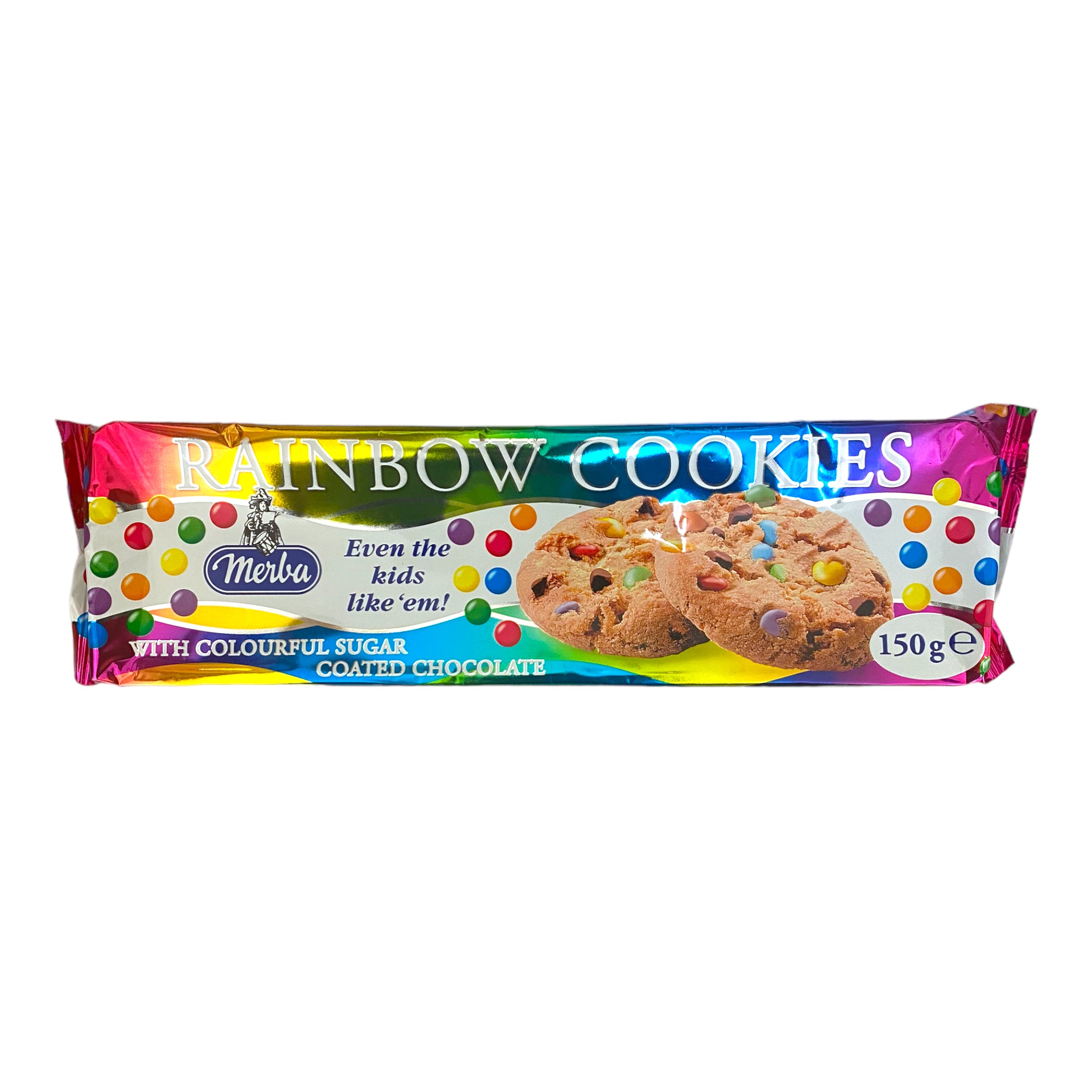 Merba Rainbow Cookies 150g
