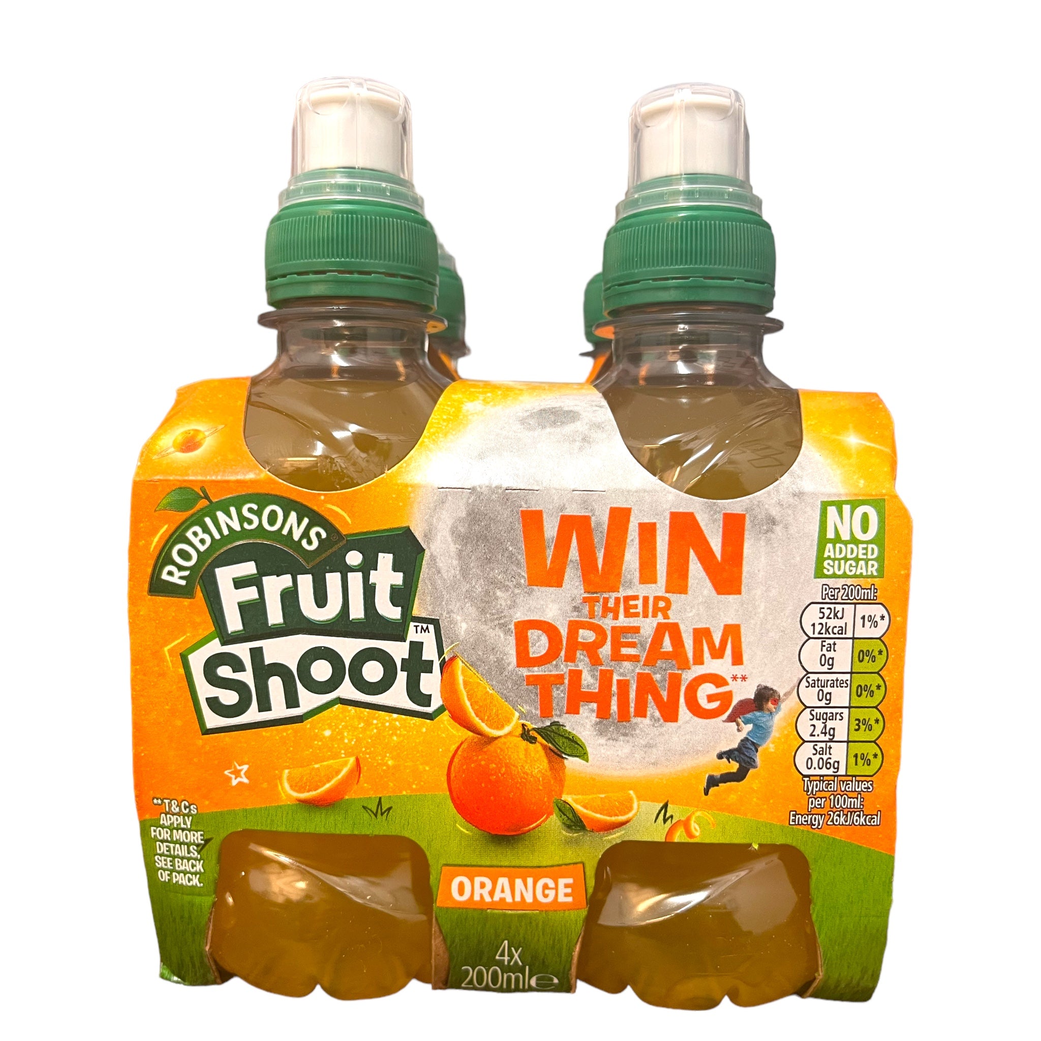 Fruit Shoot Orange 4 x 200ml