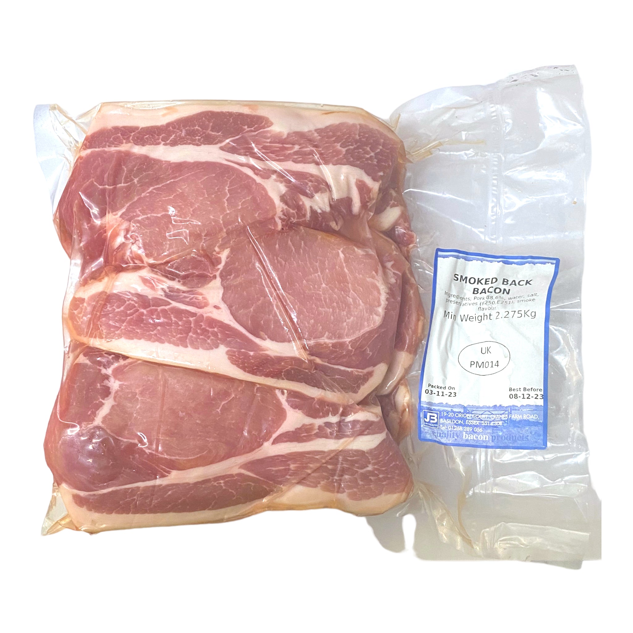 Smoked Back Bacon 2.275kg