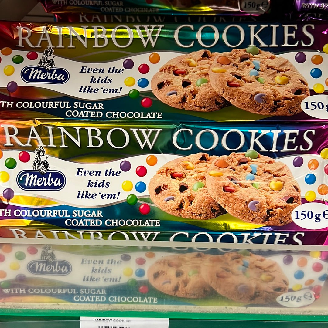 Merba Rainbow Cookies 150G